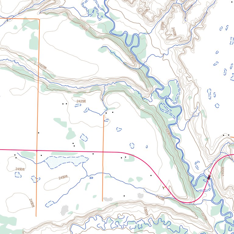 Forestburg, AB (083A09 Toporama) Map by Natural Resources Canada ...