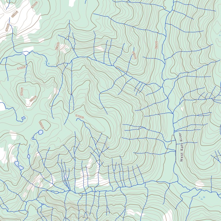 West Raft River, BC (082M13 Toporama) Map by Natural Resources Canada ...
