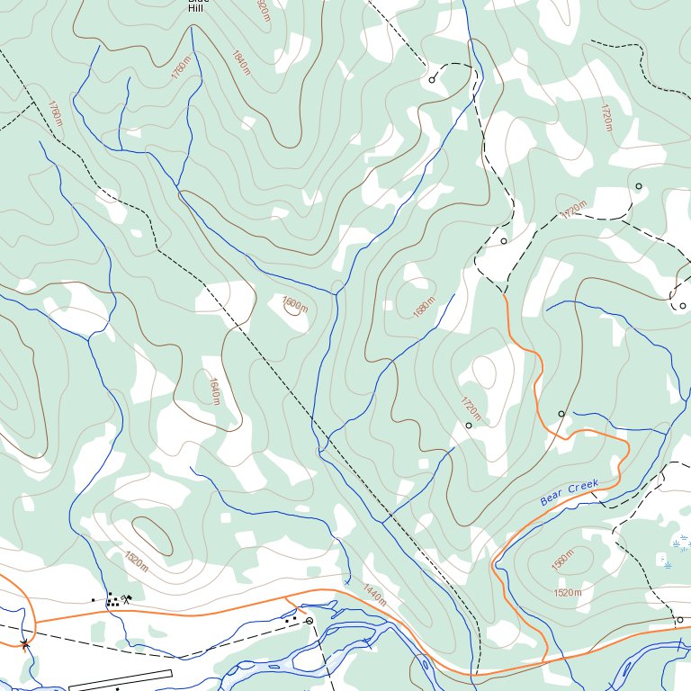 Burnt Timber Creek, AB (082O11 Toporama) Map by Natural Resources ...