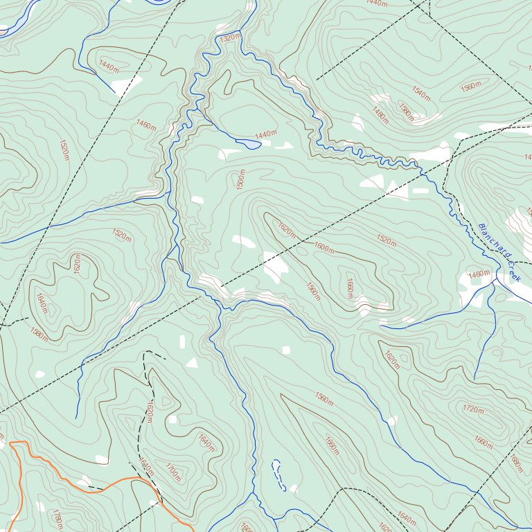 Cardinal River, AB (083C15 Toporama) Map by Natural Resources Canada ...
