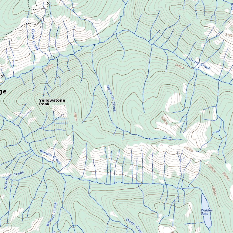 Salmo, BC (082F03 Toporama) Map by Natural Resources Canada | Avenza Maps