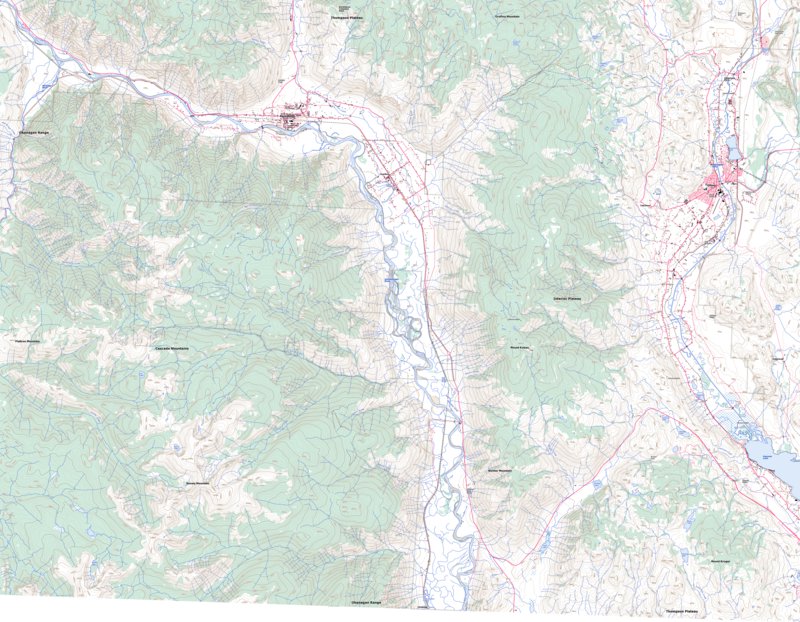 Keremeos, BC (082E04 Toporama) Map by Natural Resources Canada | Avenza ...