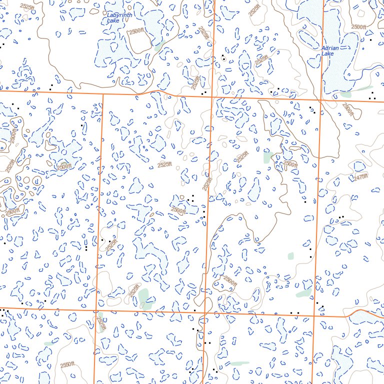 Millet, AB (083H03 Toporama) Map by Natural Resources Canada | Avenza Maps