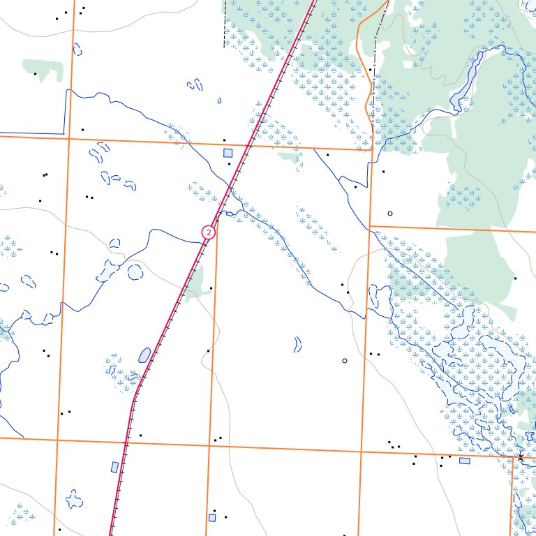 Westlock, AB (083I04 Toporama) Map by Natural Resources Canada | Avenza ...