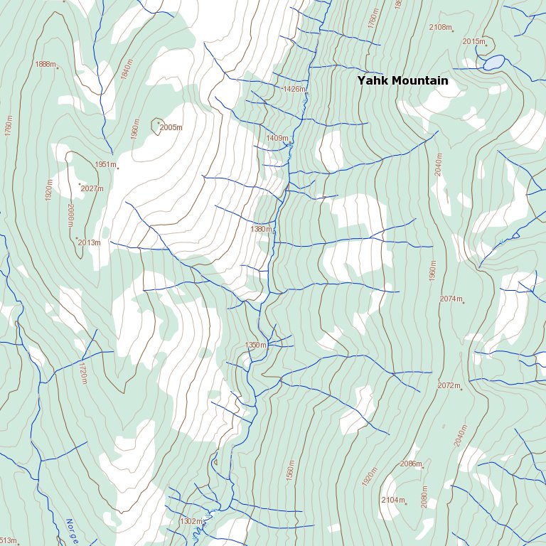 Yahk River, BC (082G04 Toporama) Map by Natural Resources Canada ...
