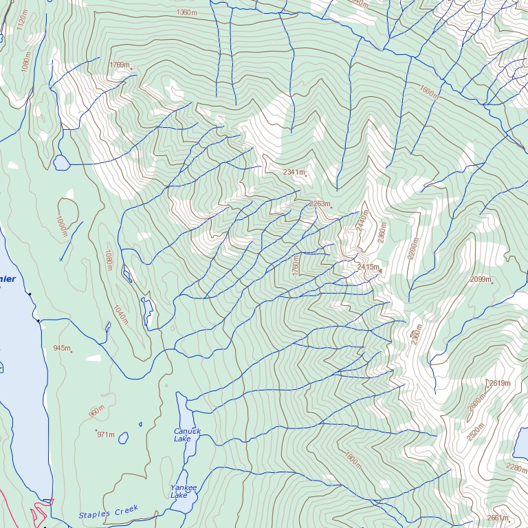 Skookumchuck, BC (082G13 Toporama) Map by Natural Resources Canada ...