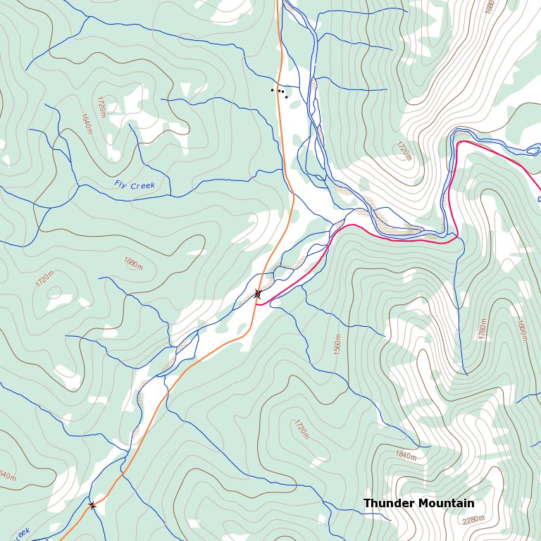 Maycroft (082G16 Toporama) Map by Natural Resources Canada | Avenza Maps
