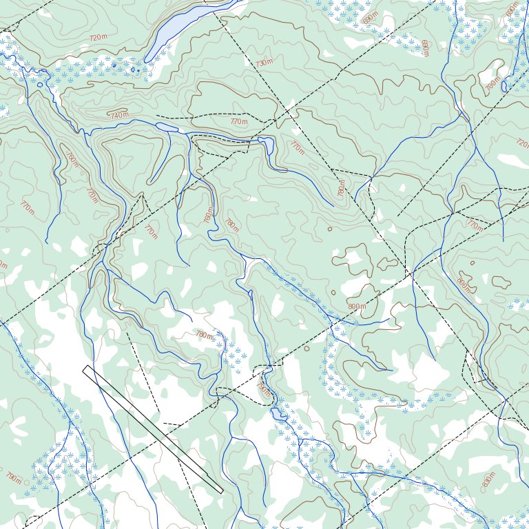 Burnt Lake, AB (084H05 Toporama) Map by Natural Resources Canada ...