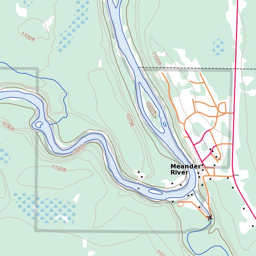 Meander River, AB (084N04 Toporama) Map by Natural Resources Canada ...