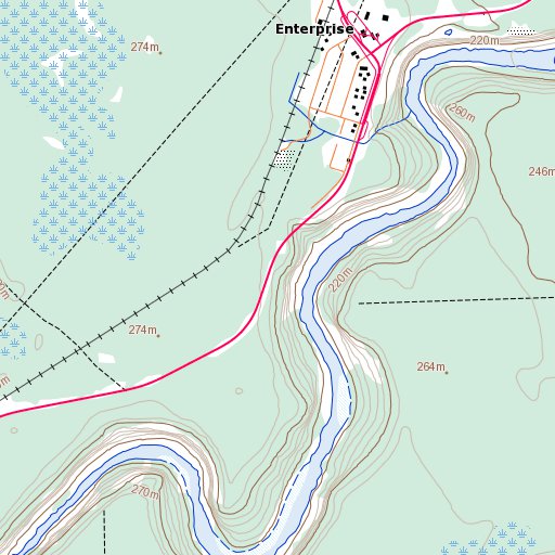 Escarpment Lake, NT (085C09 Toporama) Map by Natural Resources Canada ...