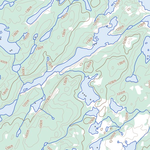 Goodspeed Lake, NT (075N04 Toporama) Map by Natural Resources Canada ...