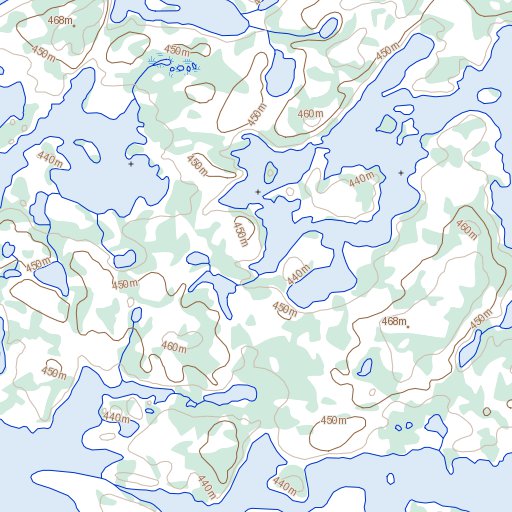 Long Legs Lake, NT (086A13 Toporama) Map by Natural Resources Canada ...