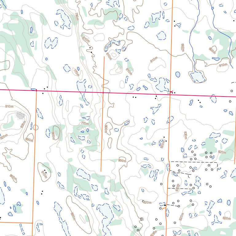 Wetaskiwin, AB (083A14 Toporama) Map by Natural Resources Canada ...
