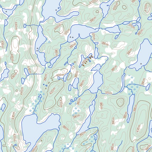 Broken Dish Lake, NT (086F16 Toporama) Map by Natural Resources Canada ...