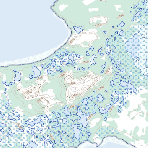 Waite Island, NT (085J12 Toporama) Map by Natural Resources Canada ...