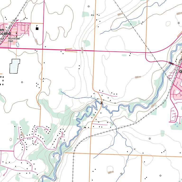 Redwater, AB (083H14 Toporama) Map by Natural Resources Canada | Avenza ...