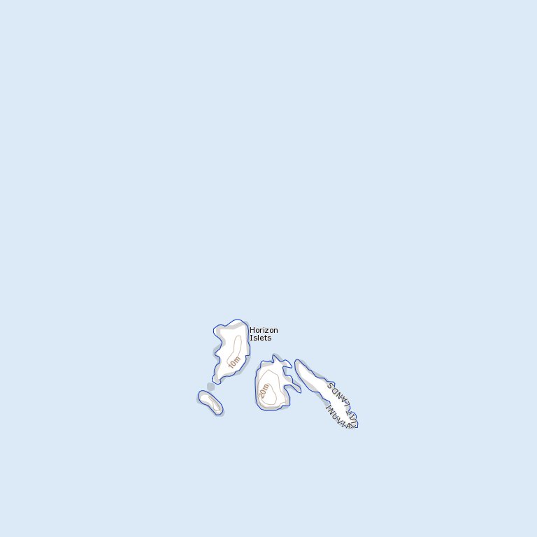 Horizon Islets, NT (087F07 Toporama) Map by Natural Resources Canada ...