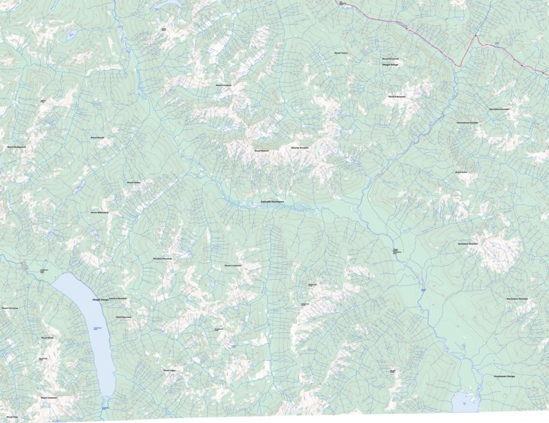 Skagit River (092H03 Toporama) Map by Natural Resources Canada | Avenza ...