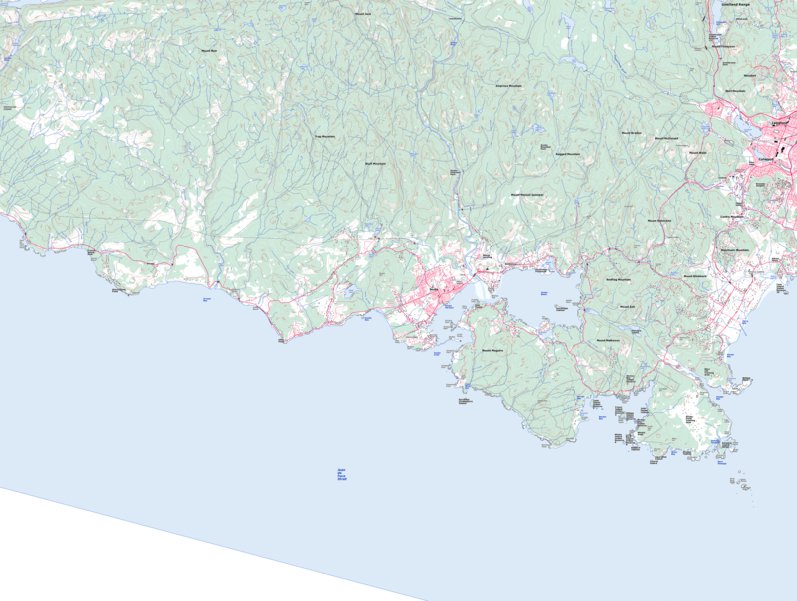 Sooke (092B05 Toporama) Map by Natural Resources Canada | Avenza Maps