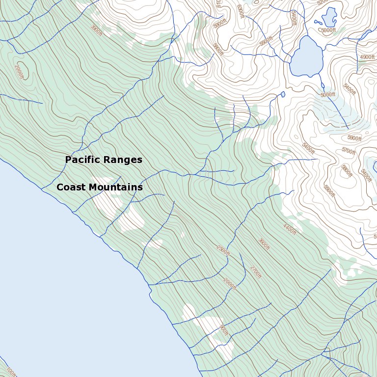 South Bentinck Arm, BC (093D02 Toporama) Map by Natural Resources ...