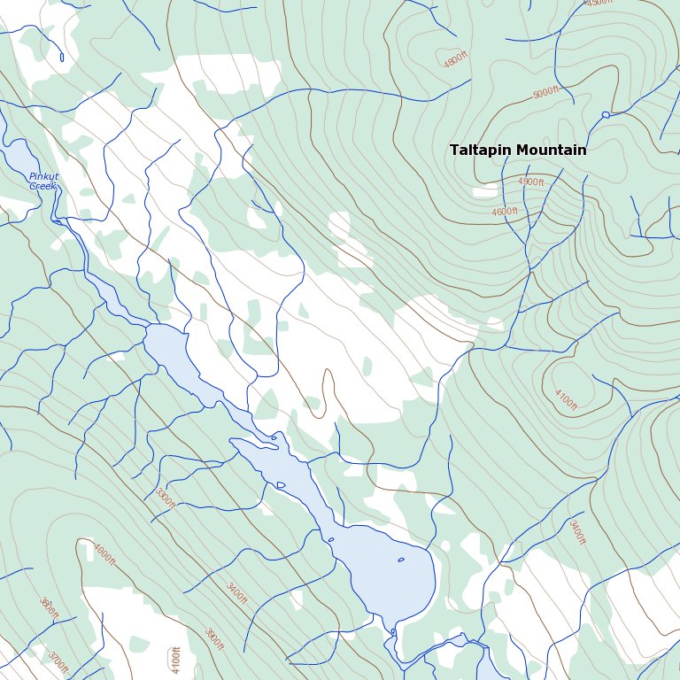 Taltapin Lake, BC (093K06 Toporama) Map by Natural Resources Canada ...