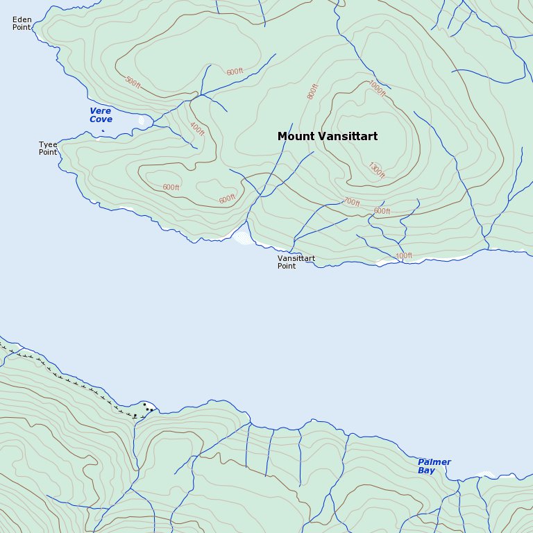 Sayward (092K05 Toporama) Map by Natural Resources Canada | Avenza Maps