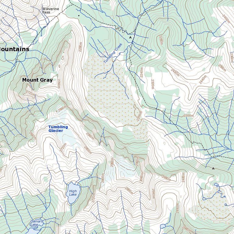 Mount Goodsir, AB (082N01 Toporama) Map by Natural Resources Canada ...