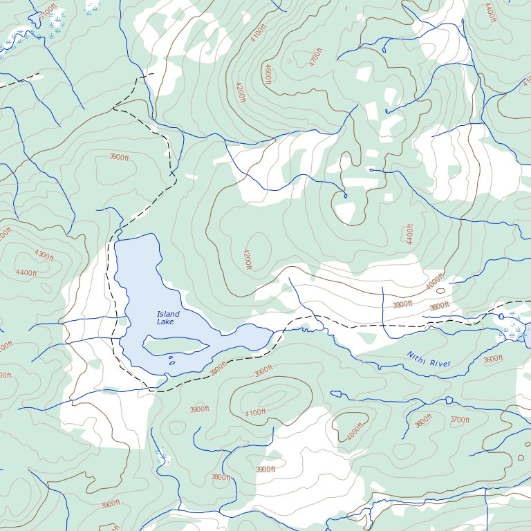 Knapp Lake, BC (093F14 Toporama) Map by Natural Resources Canada ...