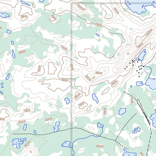 Tumi Lake, NT (085N07 Toporama) Map by Natural Resources Canada ...
