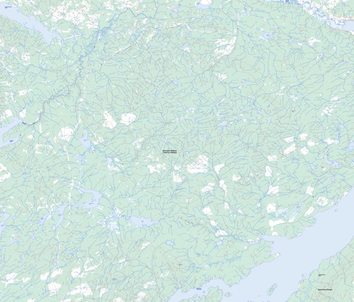 Nadina River, BC (093E15 Toporama) Map by Natural Resources Canada ...