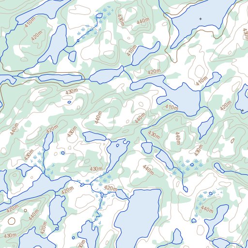 Pate Lake, NT (086B08 Toporama) Map by Natural Resources Canada ...