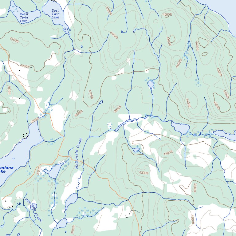 Bridge Lake (092P07 Toporama) Map by Natural Resources Canada | Avenza Maps