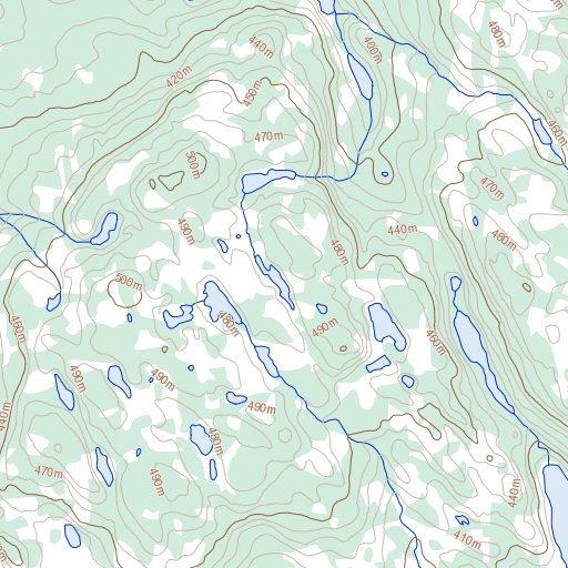 Fairy Lake River, NU (086J01 Toporama) Map by Natural Resources Canada ...