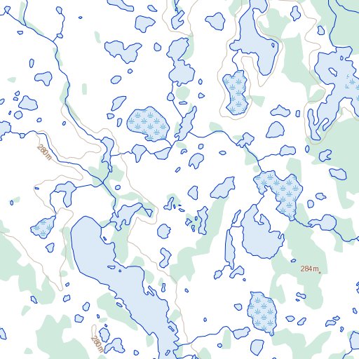 Bernard Lake, NT (096F07 Toporama) Map by Natural Resources Canada ...