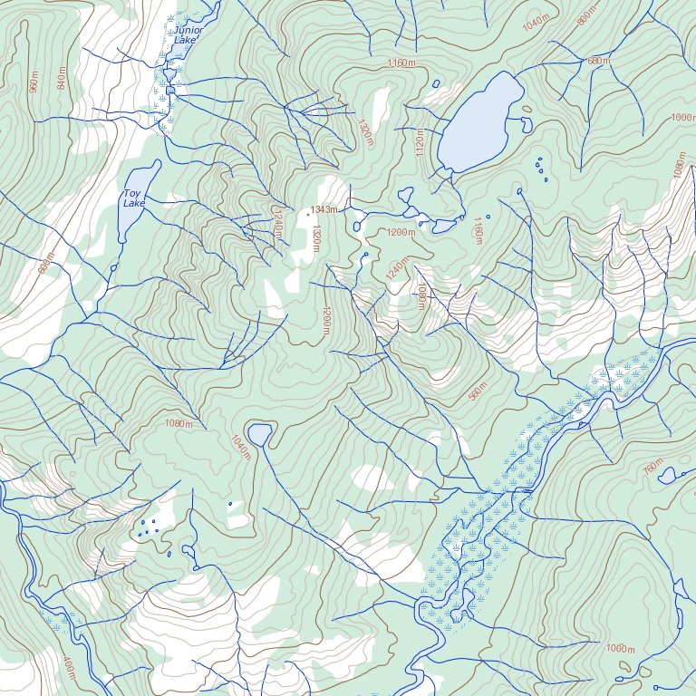 Great Central Lake (092F06 Toporama) Map by Natural Resources Canada ...