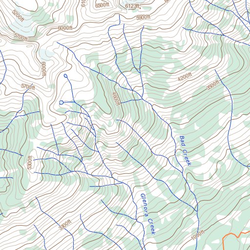 Telegraph Creek, BC (104G14 Toporama) Map by Natural Resources Canada ...