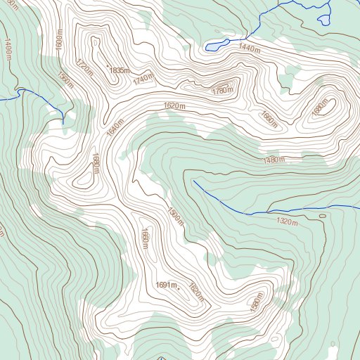 Morris Lake, YT (105B05 Toporama) Map by Natural Resources Canada ...