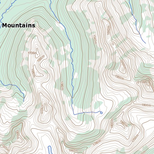 Fire Lake, YT (105G02 Toporama) Map by Natural Resources Canada ...