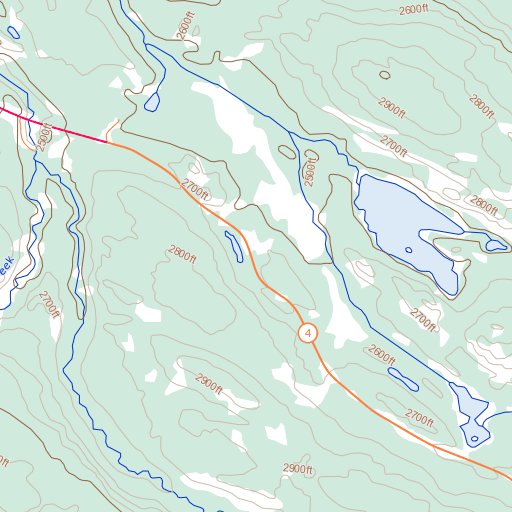 Swim Lakes, YT (105K02 Toporama) Map by Natural Resources Canada ...