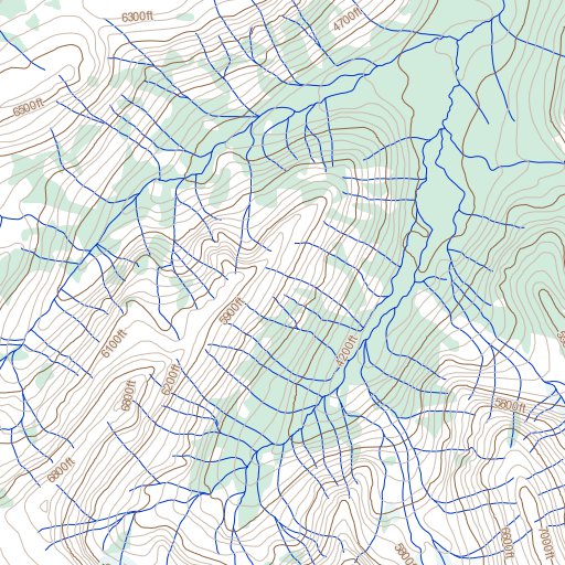Klastline River, BC (104G16 Toporama) Map by Natural Resources Canada ...