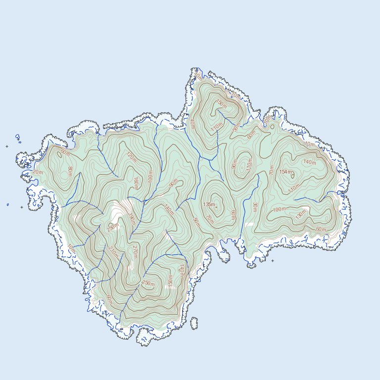 Scott Islands (102I15 Toporama) Map by Natural Resources Canada ...