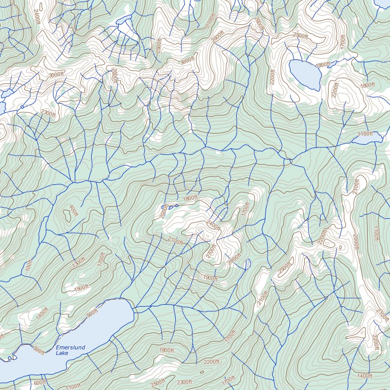 Moore Channel, BC (103C16 Toporama) Map by Natural Resources Canada ...
