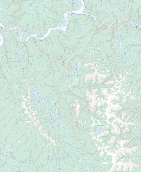 Solo Lake, YT (106E16 Toporama) Map by Natural Resources Canada ...