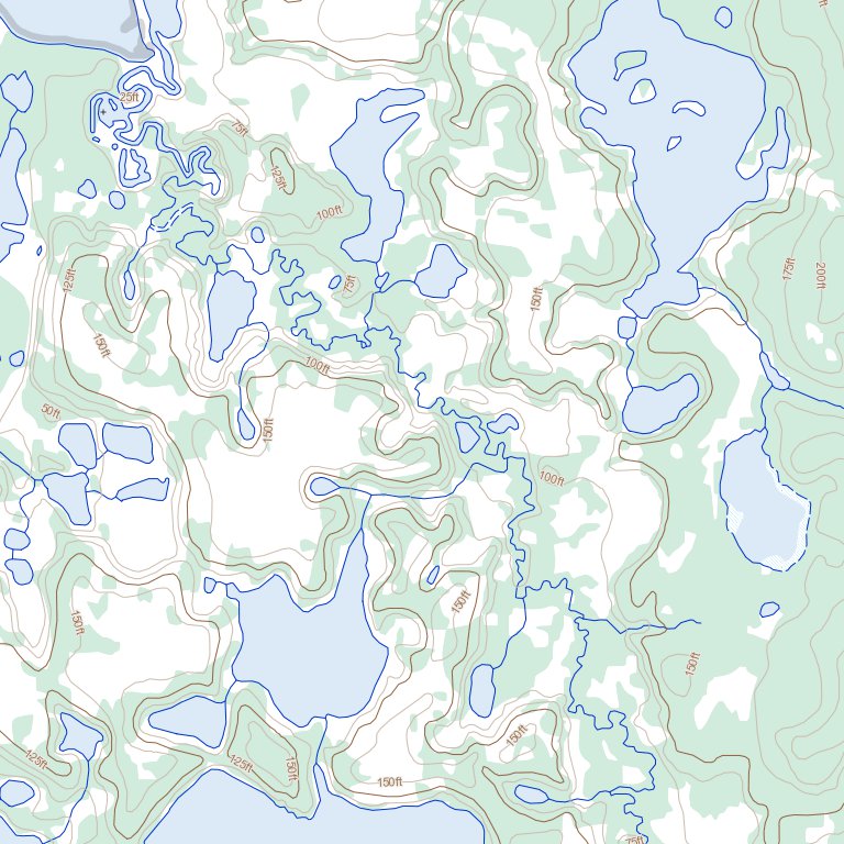 Old Man Lake (107B16 Toporama) Map by Natural Resources Canada | Avenza ...