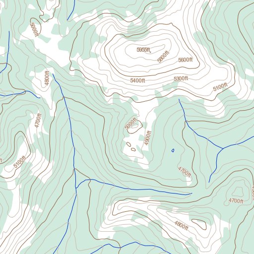Brooks Brook, YT (105C06 Toporama) Map by Natural Resources Canada ...