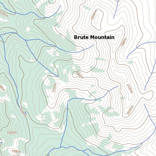 Carcross, BC (105D02 Toporama) Map by Natural Resources Canada | Avenza ...