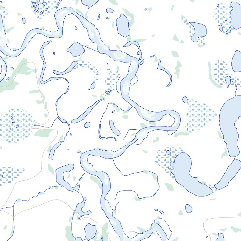 Crow River (117D03 Toporama) Map by Natural Resources Canada | Avenza Maps