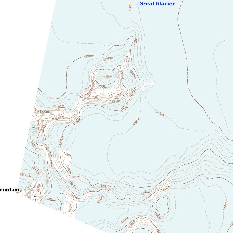 Mount Gibbons, BC (104C16 Toporama) Map by Natural Resources Canada ...