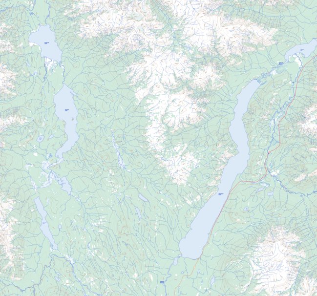 Kinaskan Lake, BC (104G09 Toporama) Map by Natural Resources Canada ...