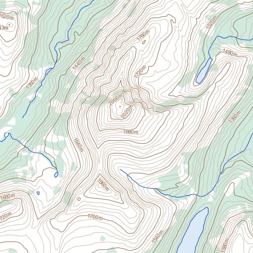 Sab Lake, YT (105B07 Toporama) Map by Natural Resources Canada | Avenza ...